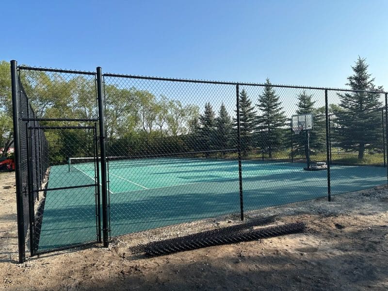 Commercial & Residential – Sport Court Fencing - Built Rite Fence Inc.
